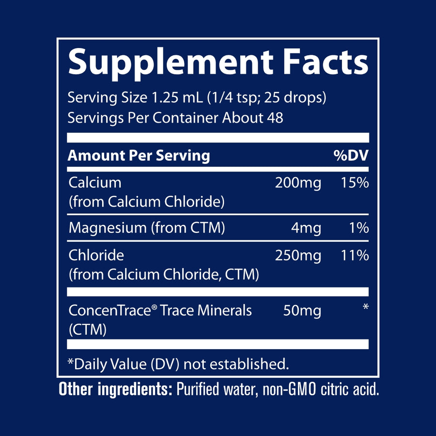 Calcium Supplement | Trace Minerals