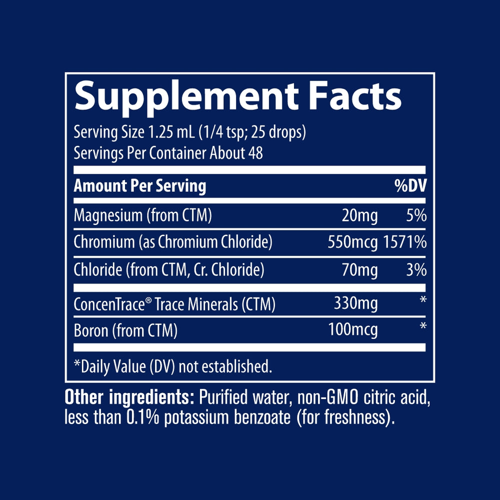 Chromium Supplement | Trace Minerals