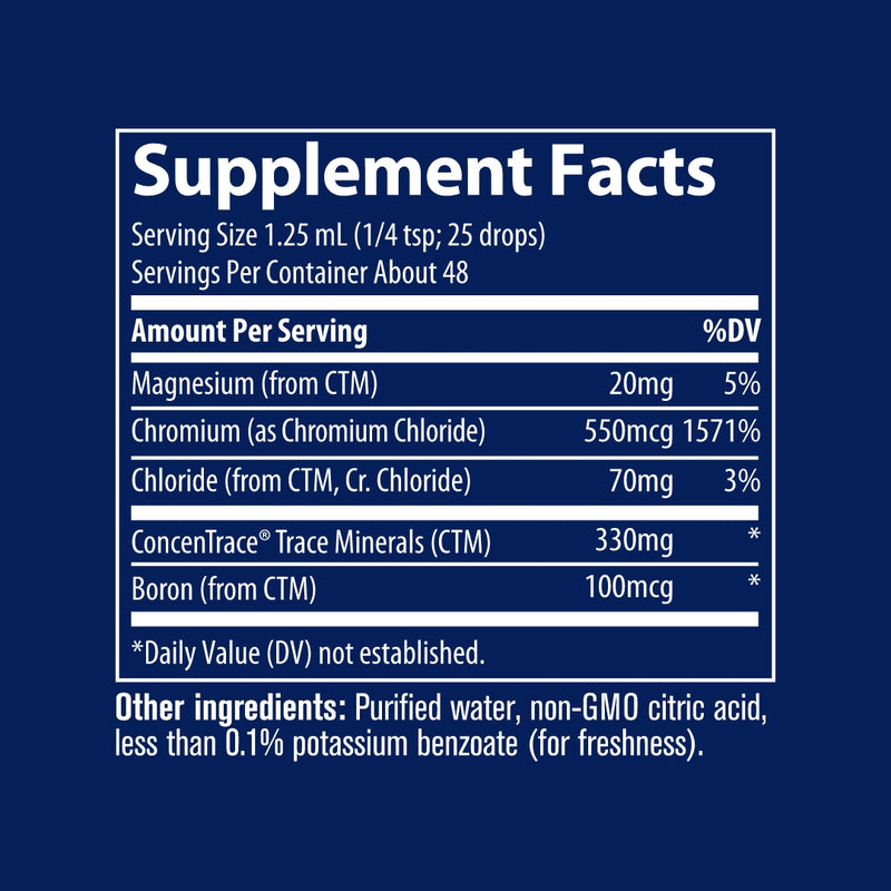 Chromium Supplement | Trace Minerals