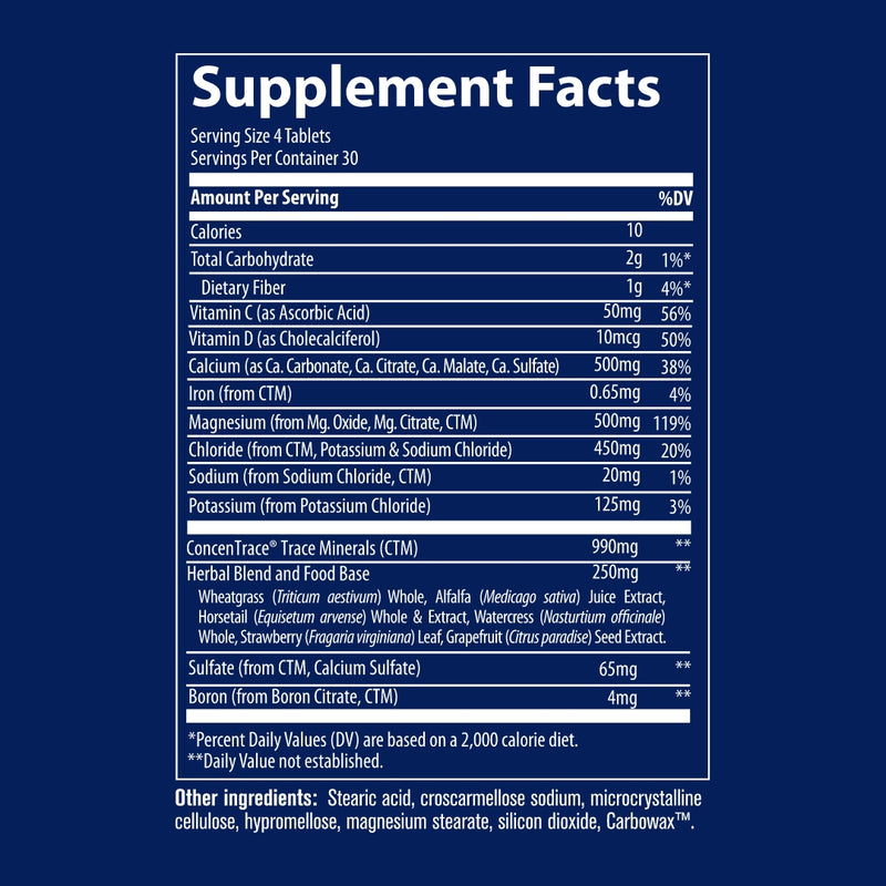 Calcium Magnesium Supplement | Trace Minerals