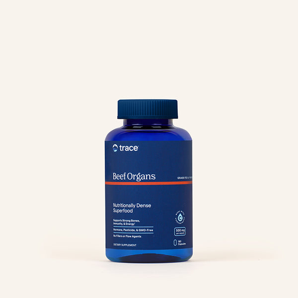 Capsule Beef Organ Supplement | Trace Minerals