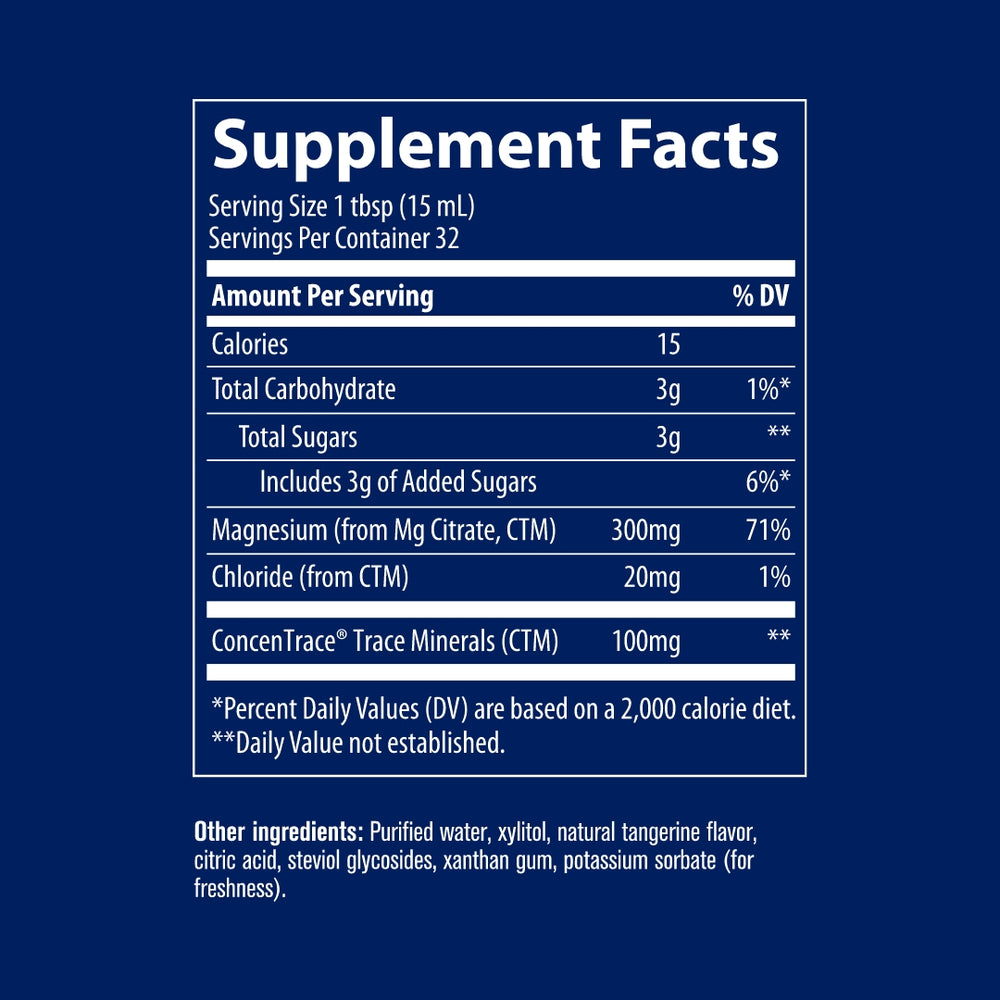 Liquid Magnesium Supplement | Trace Minerals