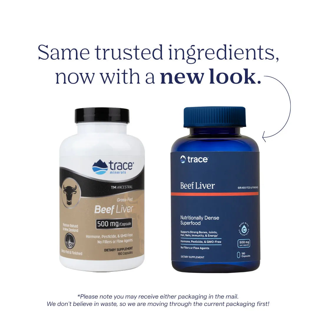 Support Your Organs With Beef Liver Capsules - Trace Minerals