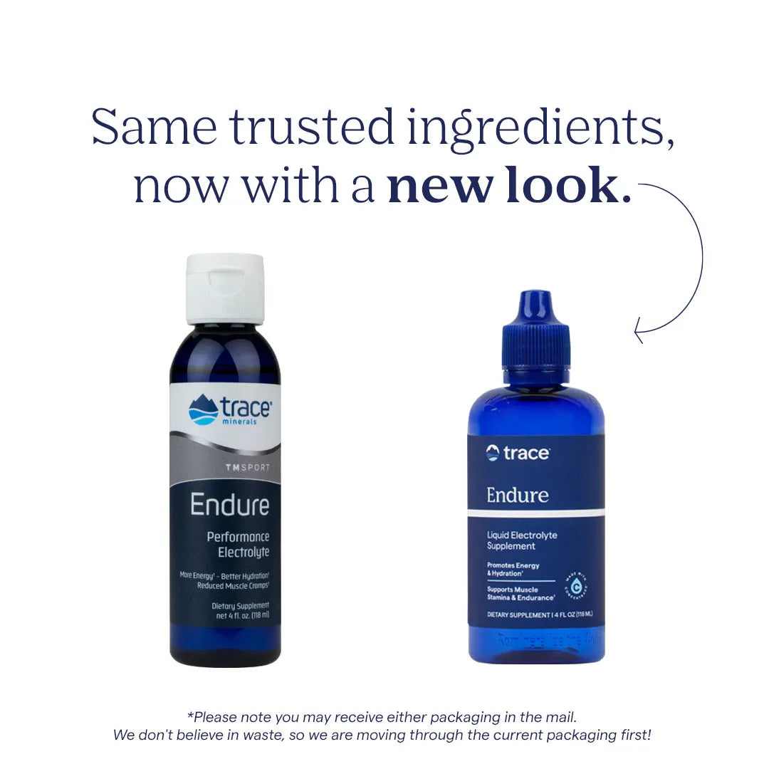 Perform Better With Endure Electrolyte Drops - Trace Minerals