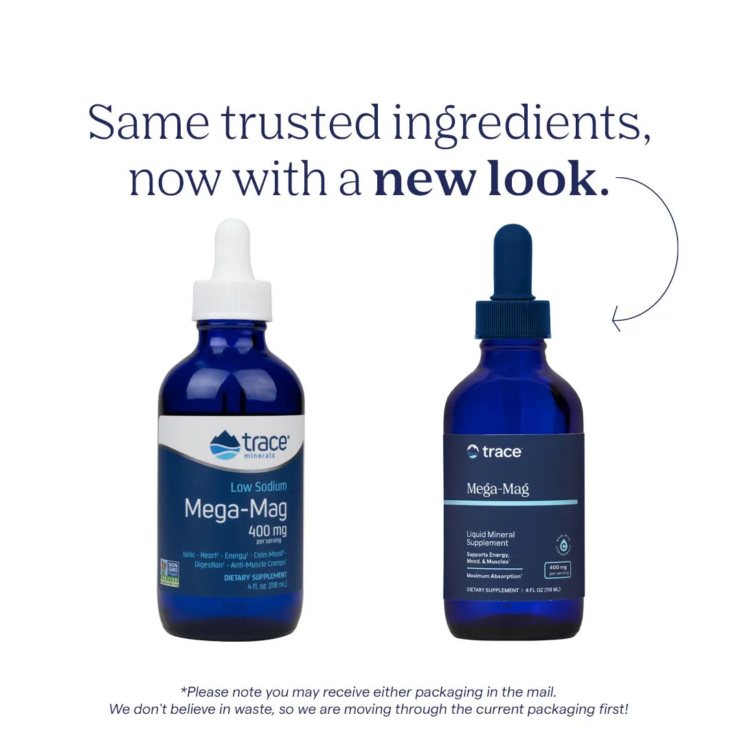 Mega Mag High Potency Magnesium - Trace Minerals