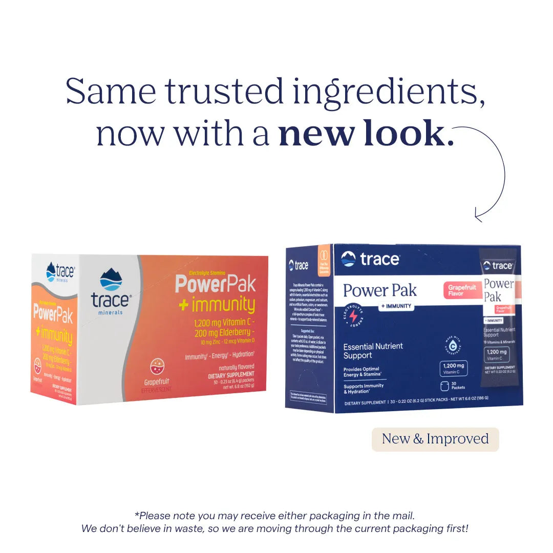 Power Pak + Immunity Grapefruit – Trace Minerals