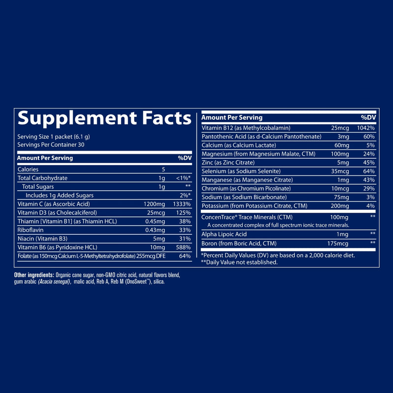Electrolytes Powder Power Pak | Trace Minerals