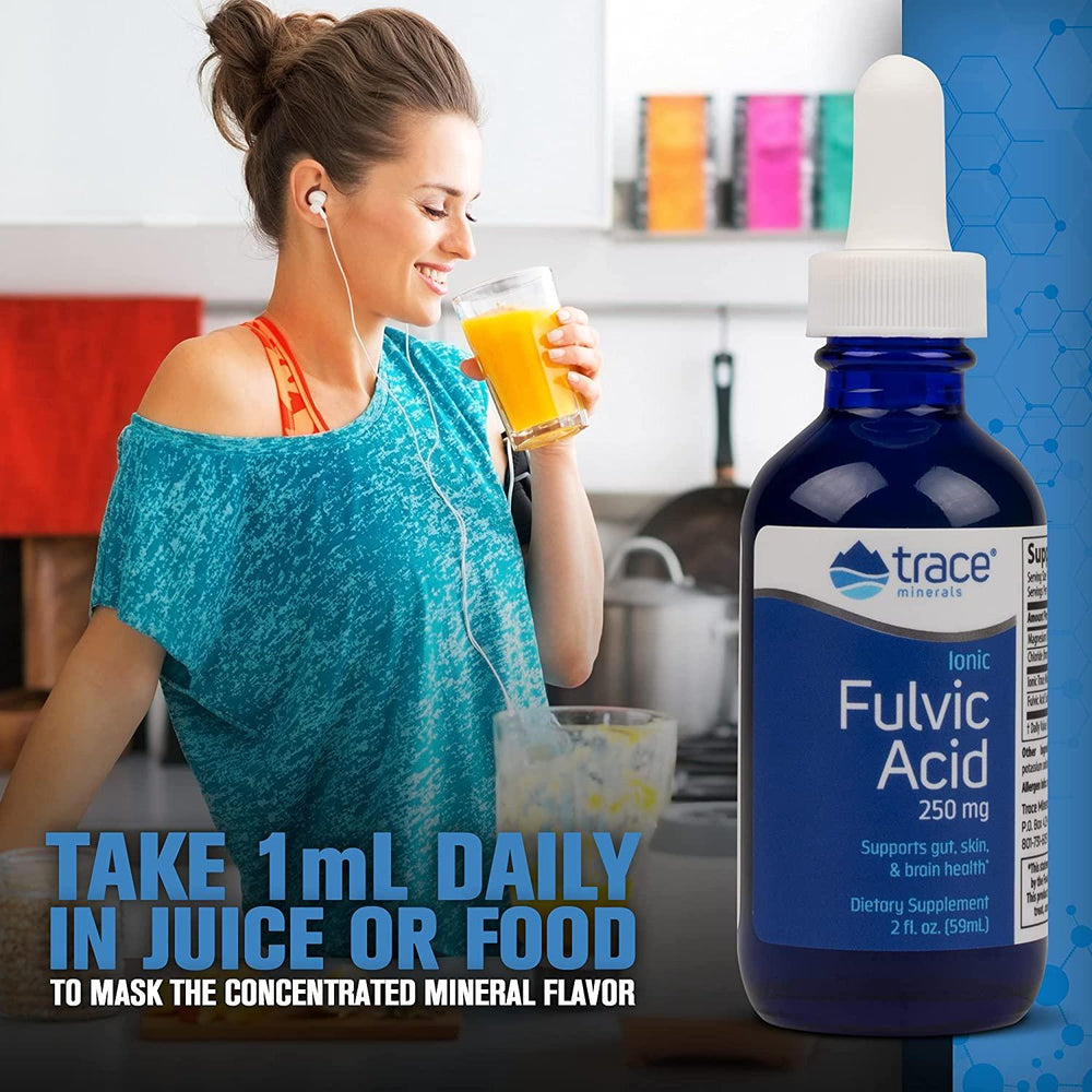 Boost Nutrient Absorption With Ionic Fulvic Acid - Trace Minerals