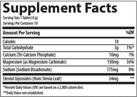 Effervescent Magnesium Tablets - Trace Minerals
